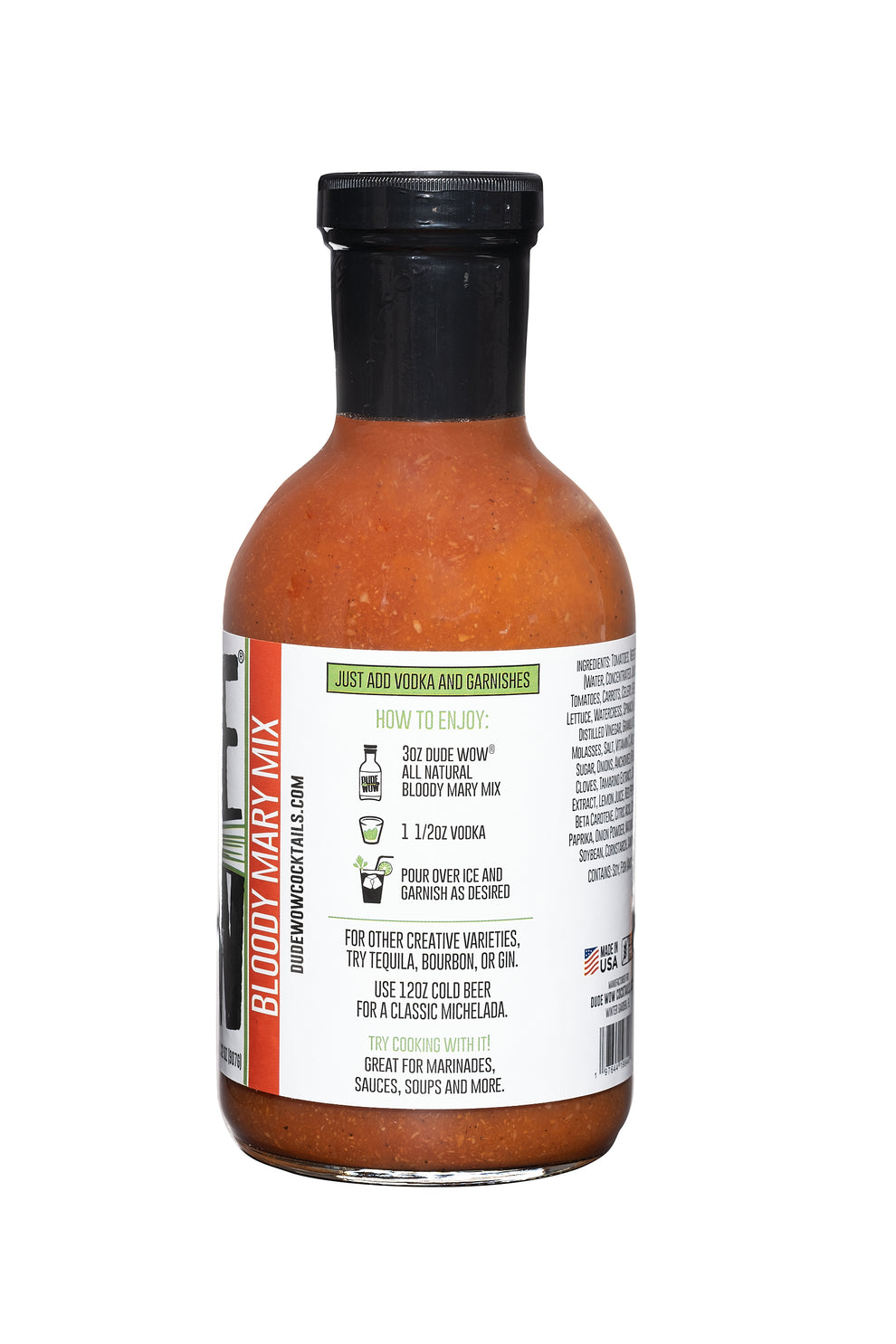 2 pack -DUDE WOW ALL NATURAL BLOODY MARY MIX – Dude Wow