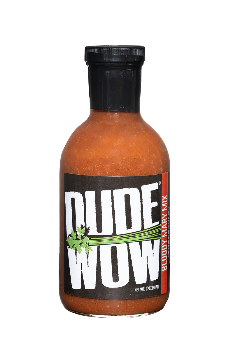 Dude Wow Bloody Mary Mix 32 OZ. | Dude Wow Cocktails